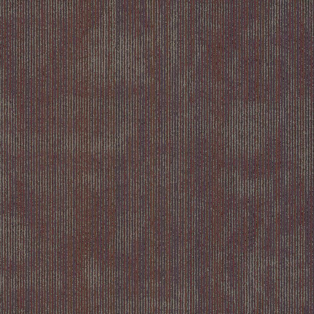 Shaw Seve-Serene-Purple Commercial/Residential 24 in. x 24 in. Glue ...