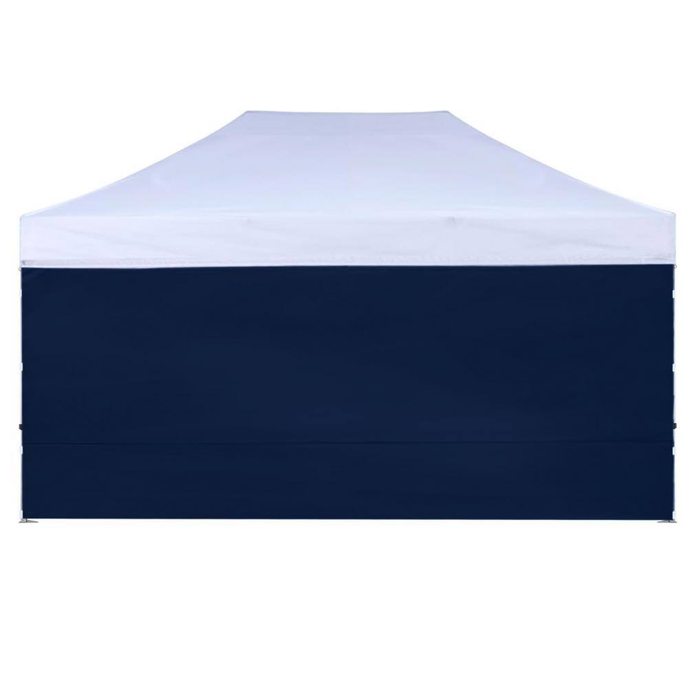 CoastShade 10 ft. x 15 ft. Navy Blue SunWall Canopy Tent Sidewalls for ...