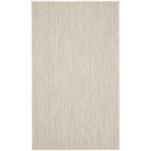 Nourison Courtyard Jute Ivory 6 ft. x 9 ft. All-Over Design ...