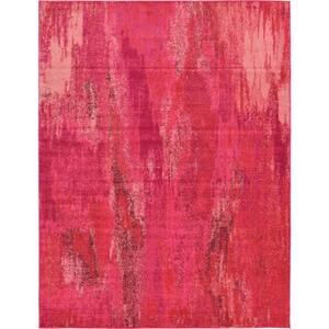 Unique Loom Jardin Lilly Pink 2' 2 x 3' 0 Area Rug 3128103 - The Home Depot