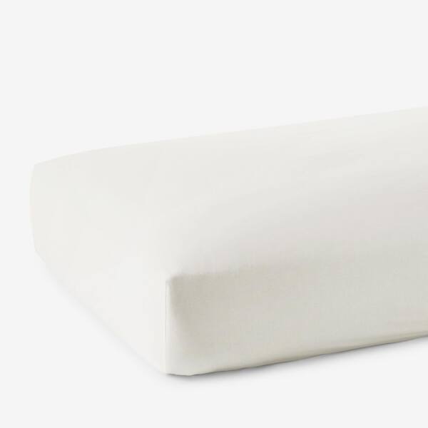 The Company Store Legends Luxury Egyptian Cream Cotton Sateen Twin ...