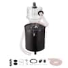 VEVOR Cyclone Dust Separator with Metal Tank, 4 in. Retrofit Separator ...
