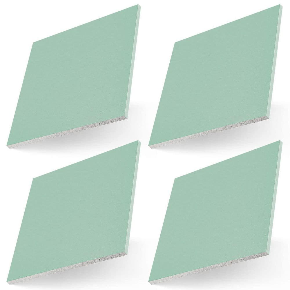 NVNOO 0.5 in. x 1 ft. x 1 ft. Drywall Repair Panel Drywall for Mend ...
