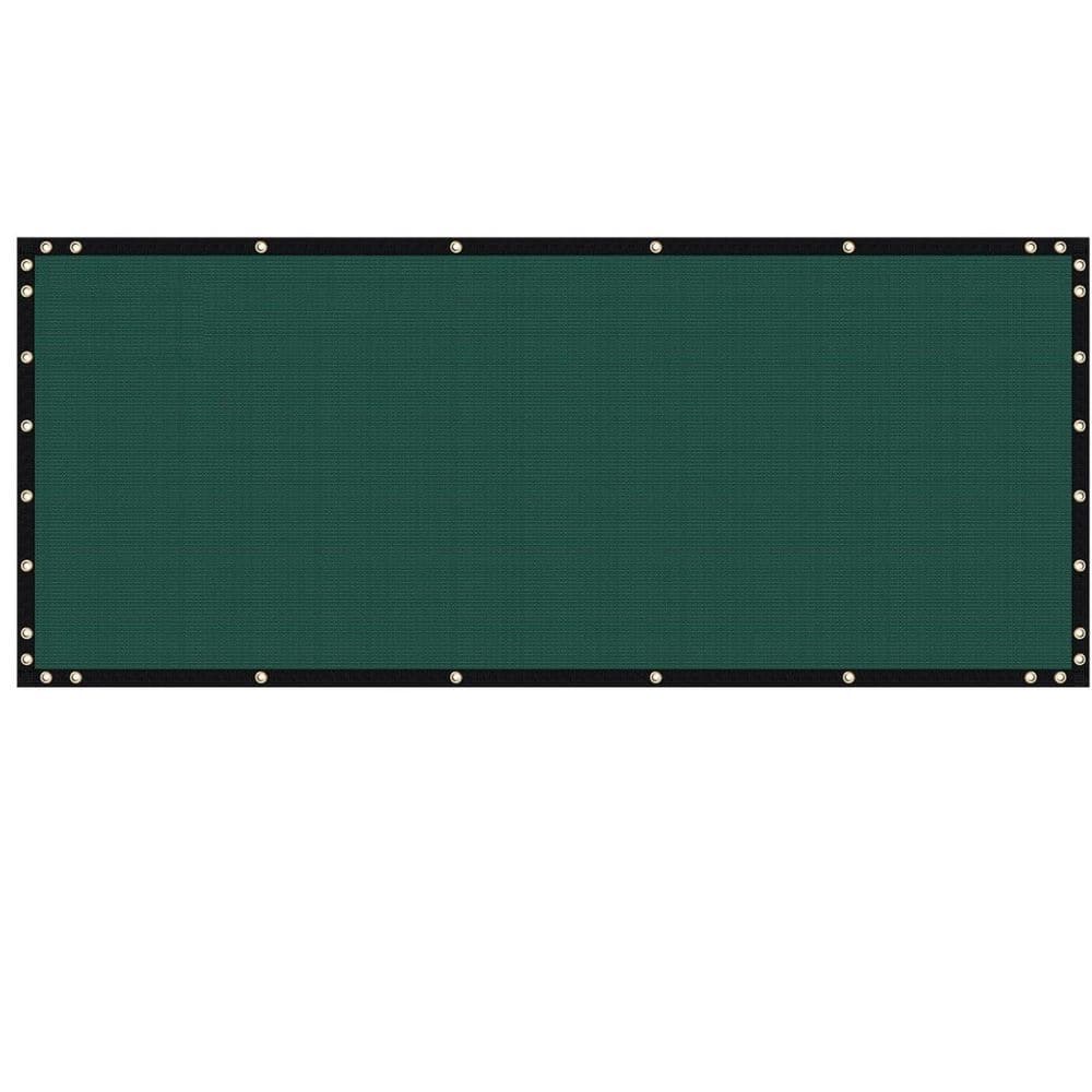 Oyezvary 72 in. Commercial Grade Plastic Privacy Screen Fence Green ...