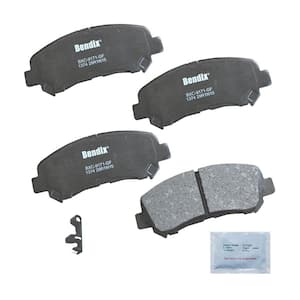Bendix Premium Copper Free Disc Brake Pad Set 2007-2009 Dodge Caliber 1 ...
