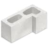 Tileco 6 in. x 8 in. x 16 in. Concrete Return Corner Block 068L - The ...