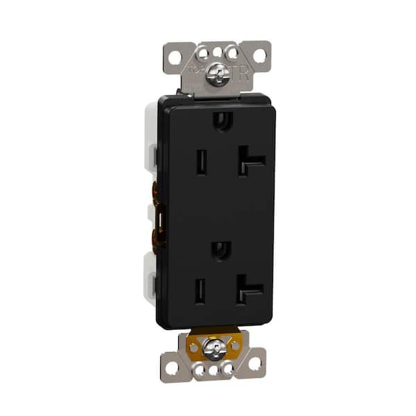 Square D X Series 20 Amp 125V Tamper Resistant Indoor Heavy-Duty Duplex ...