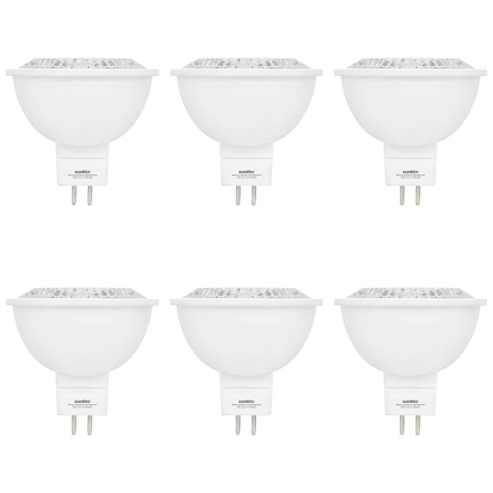 Sunlite 50-Watt Equivalent MR16 Energy Star and Dimmable GU5.3 Base 90 ...