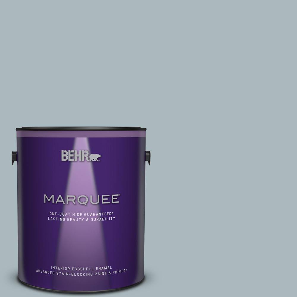 BEHR MARQUEE 1 gal. #740E-3 Prelude Eggshell Enamel Interior Paint ...