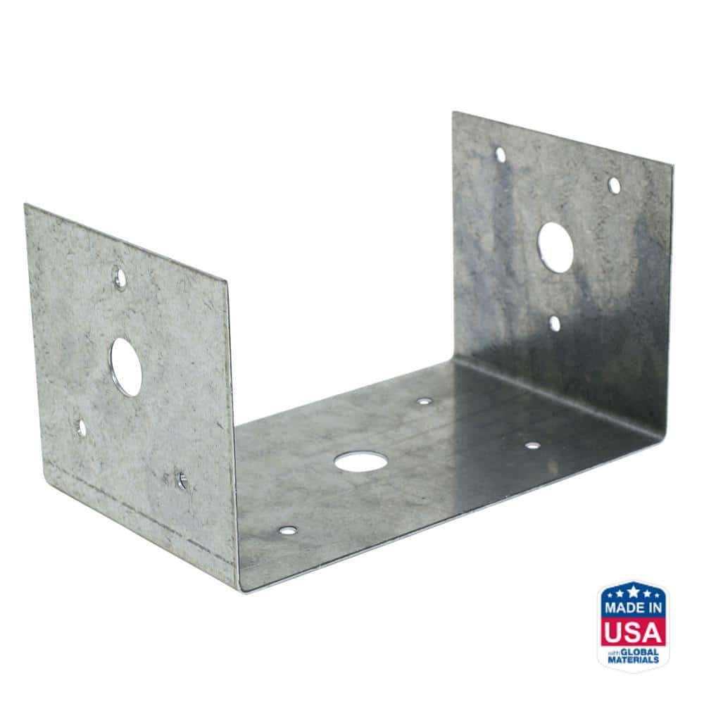 Simpson Strong-Tie BC Galvanized Post Base for 4x6 Nominal Lumber BC460 ...