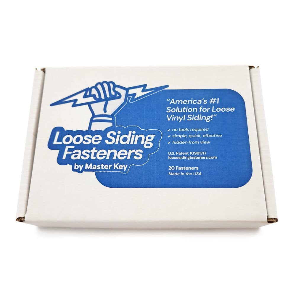 LOOSE SIDING FASTENERS (20LSF), (20-Pack), (Simple, Quick and Effective ...
