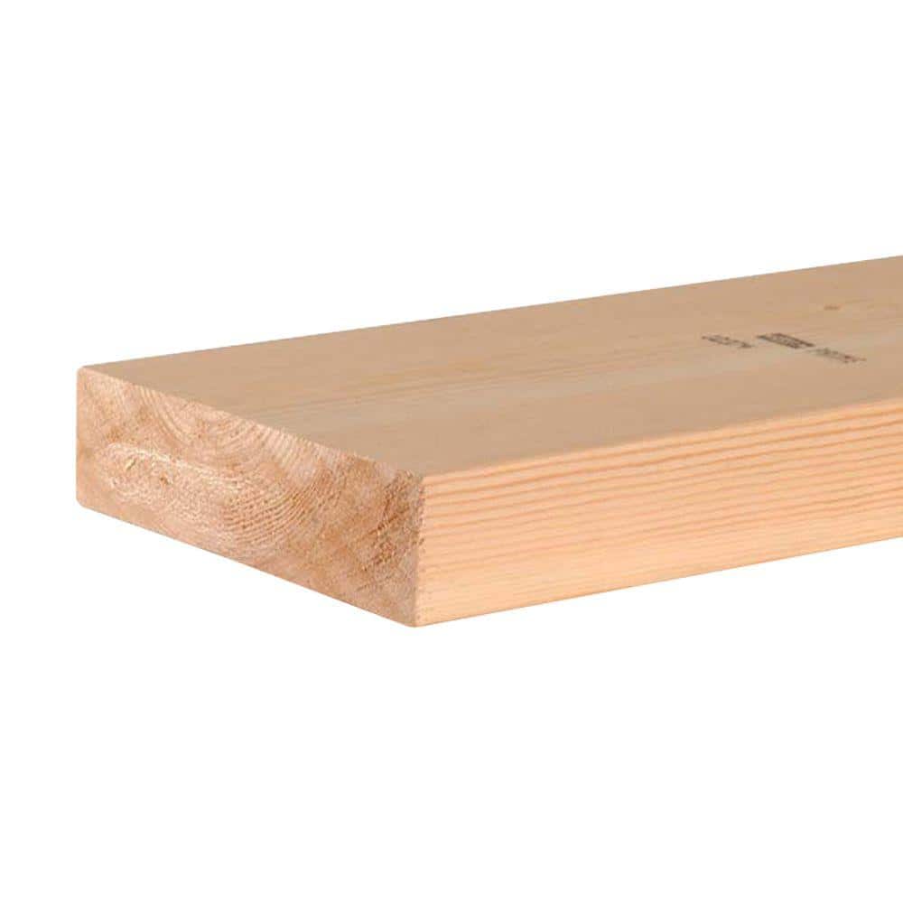 2 in. x 6 in. x 16 ft. #2 Premium Grade SPF Dimensional Lumber ...