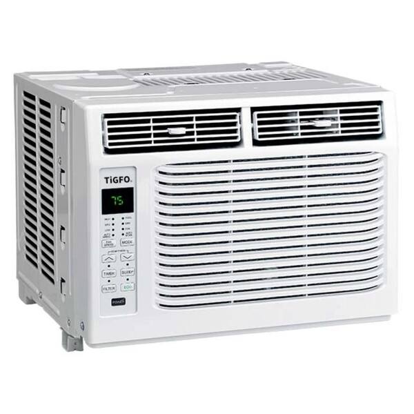 Tigfo 6,000-BTU EasyCool Window Air Conditioner with Remote 115V 15A in ...