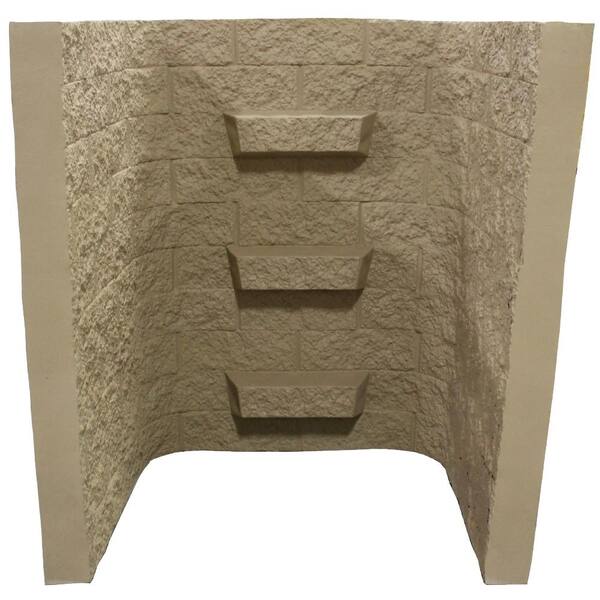 Buy Block-Tex 50 in. W x 60 in. H x 36 in. Projection Fiberglass Egress ...