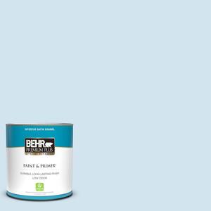 BEHR MARQUEE 1 gal. #570C-2 Mystic Harbor Satin Enamel Exterior Paint ...