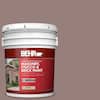 BEHR 5 gal. #N130-5 Mystere Flat Interior/Exterior Masonry, Stucco and ...