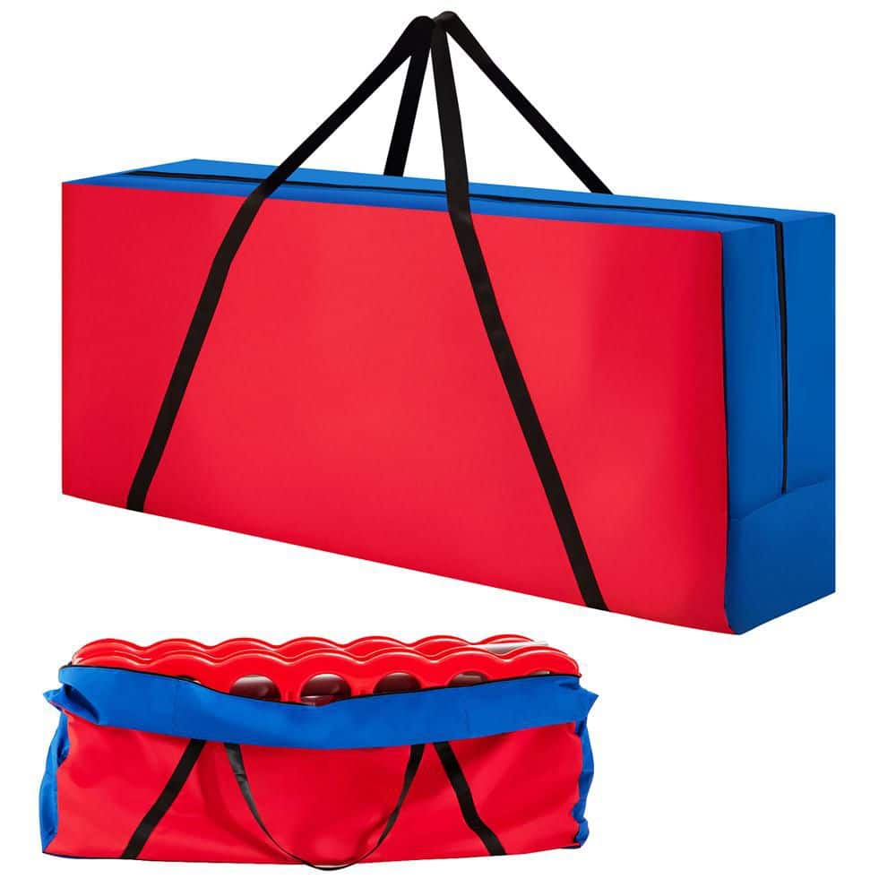 Costway Giant 4 in a Row Connect Game Carry and Storage Bag for Life ...
