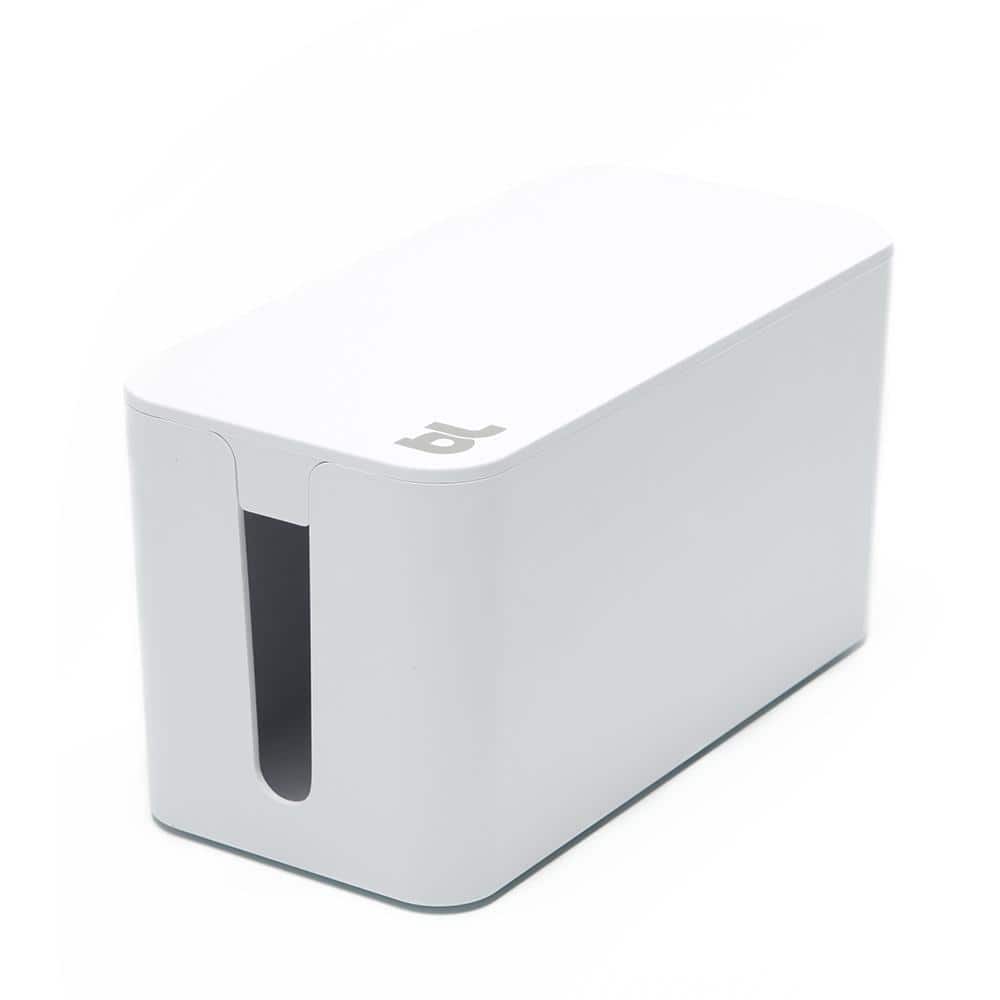 Bluelounge CableBox Mini with Surge Protector, White CBM-WH-US - The ...