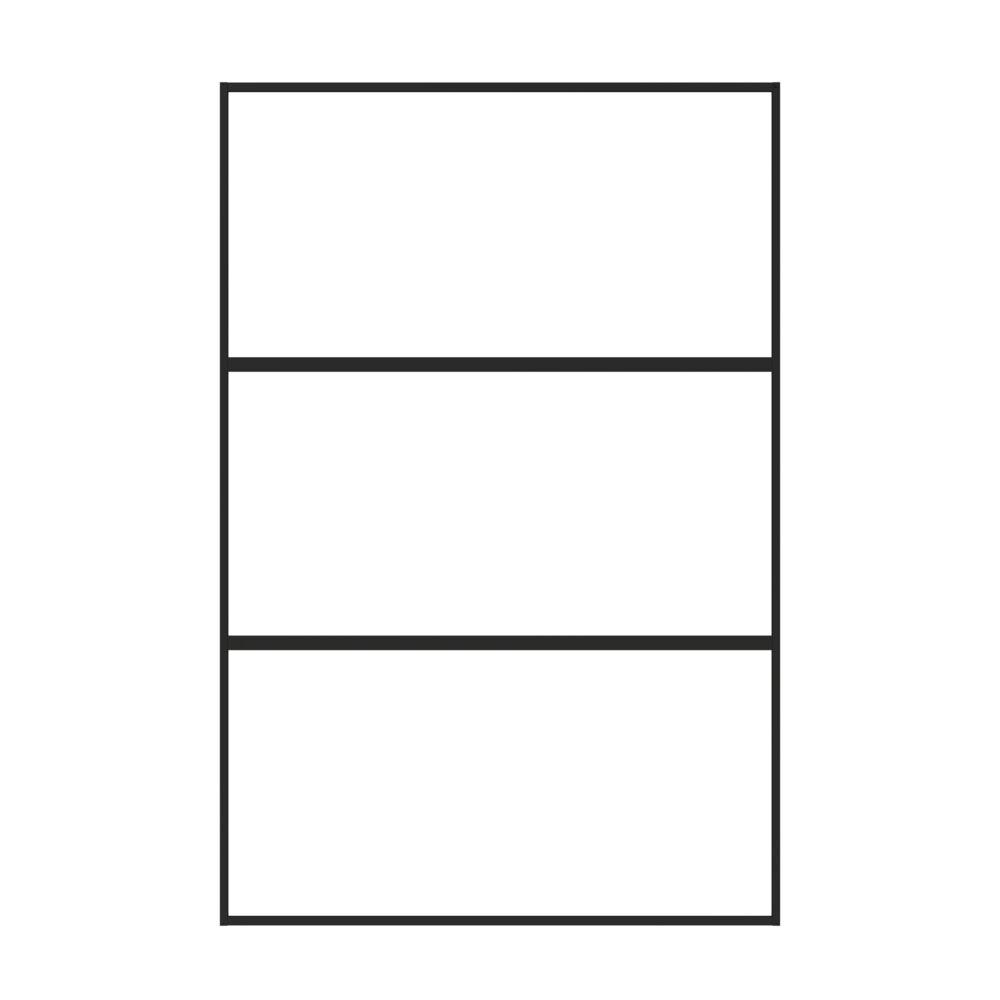 Barrette Outdoor Living Matte Black Aluminum Decorative Screen Panel ...