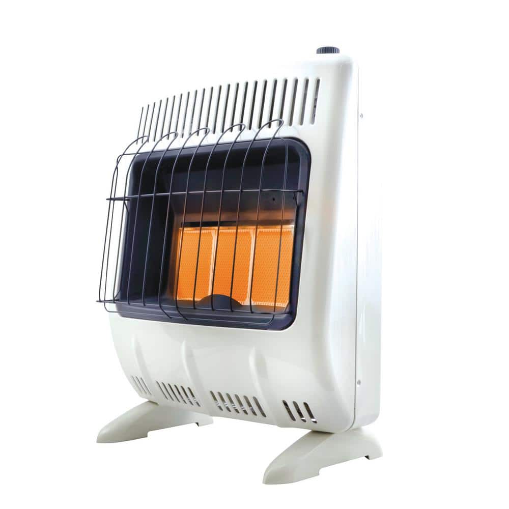 Mr. Heater 20,000 BTU Vent Free Radiant Natural Gas Indoor Space Heater ...