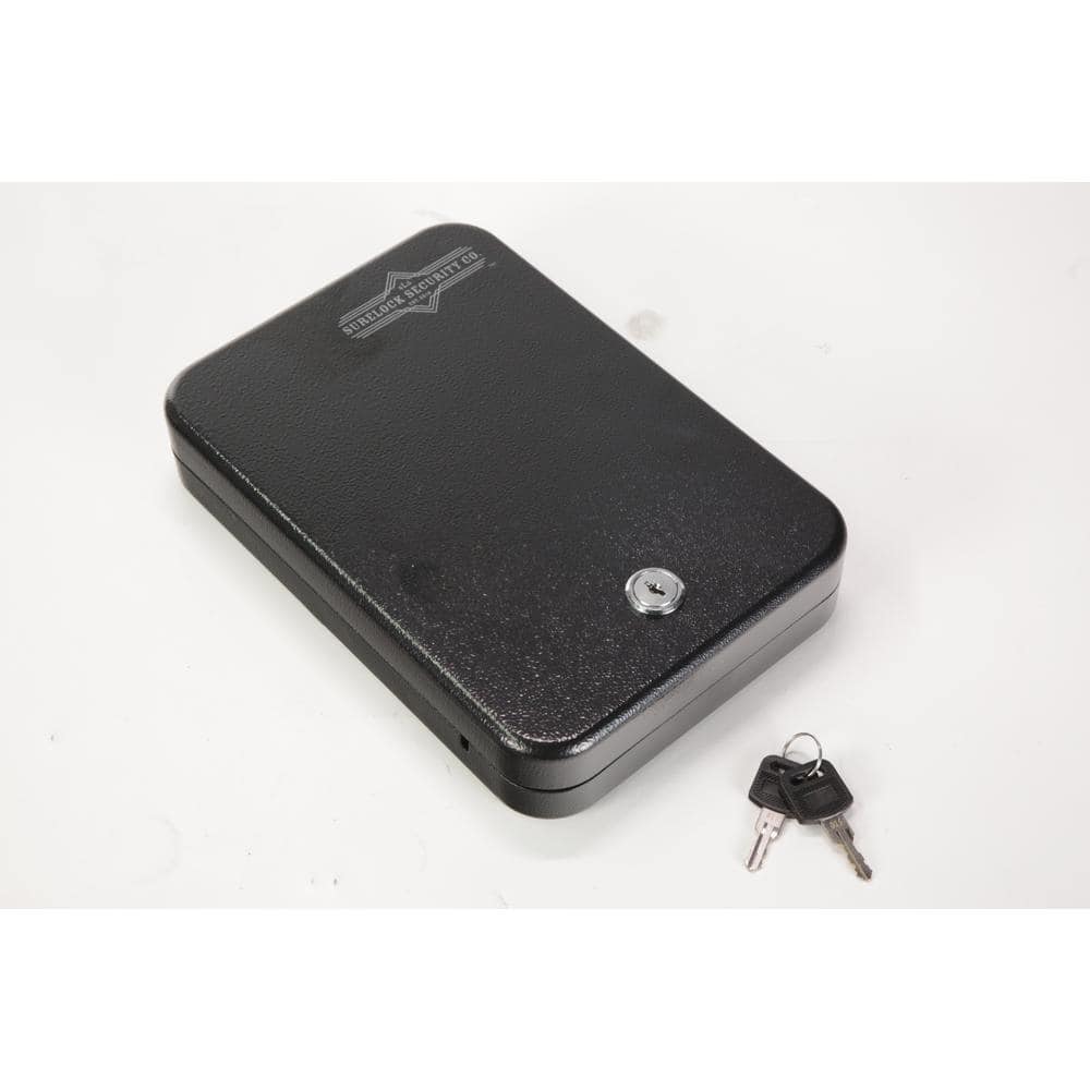 SURELOCK SECURITY CO. Nighthawk 11.5 in. Key Lock Mobile Vault SLS ...