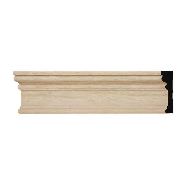 Ekena Millwork BRB3 0.69 in. D x 2.25 in. W x 6 in. L Wood (White Oak ...