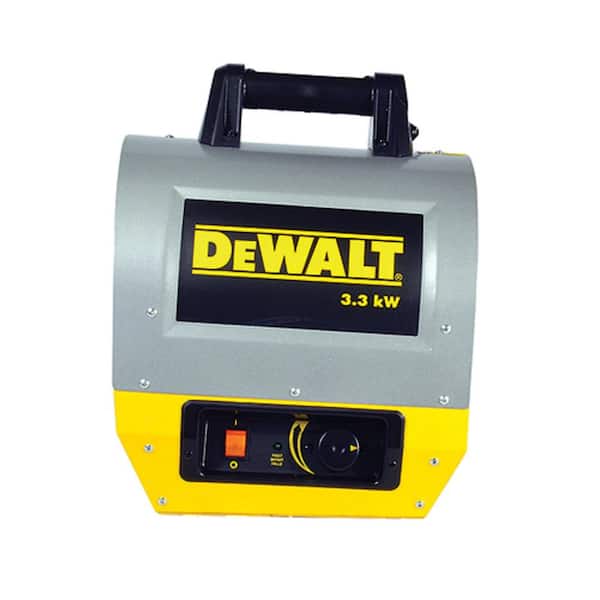 DEWALT 3.3KW Forced Air Electric Heater DXH330 - The Home Depot