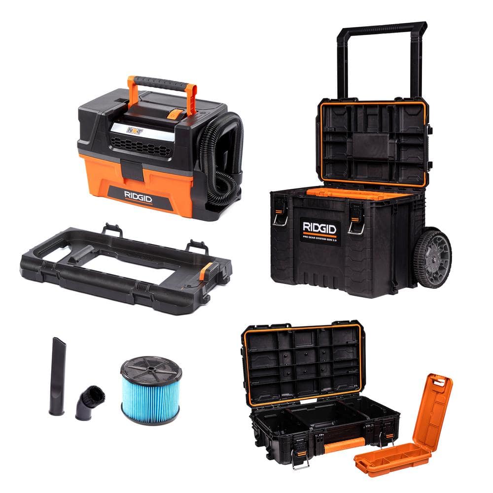 Reviews for RIDGID 3 Gal. 5.0 Peak HP NXT Shop Vac Wet Dry Vacuum with ...