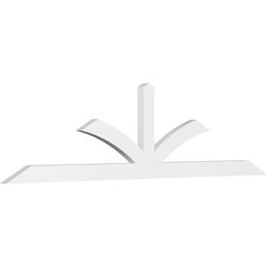 Ekena Millwork Richland 72 in. W x 36 in. H x 4 in. D Signature ...