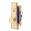 Marks USA Brass Entry Door Knob with Double Cylinder Deadbolt 114A/3 ...