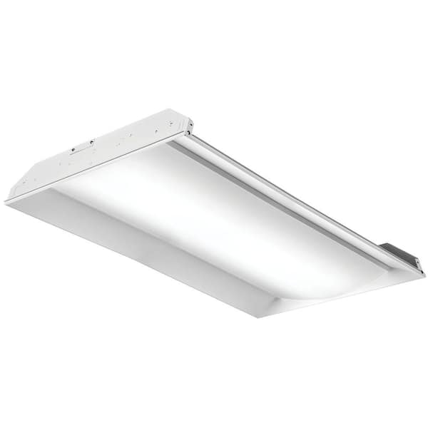 Lithonia Lighting 2FSL4 40L EZ1 LP840 4 ft. White LED Architectural ...