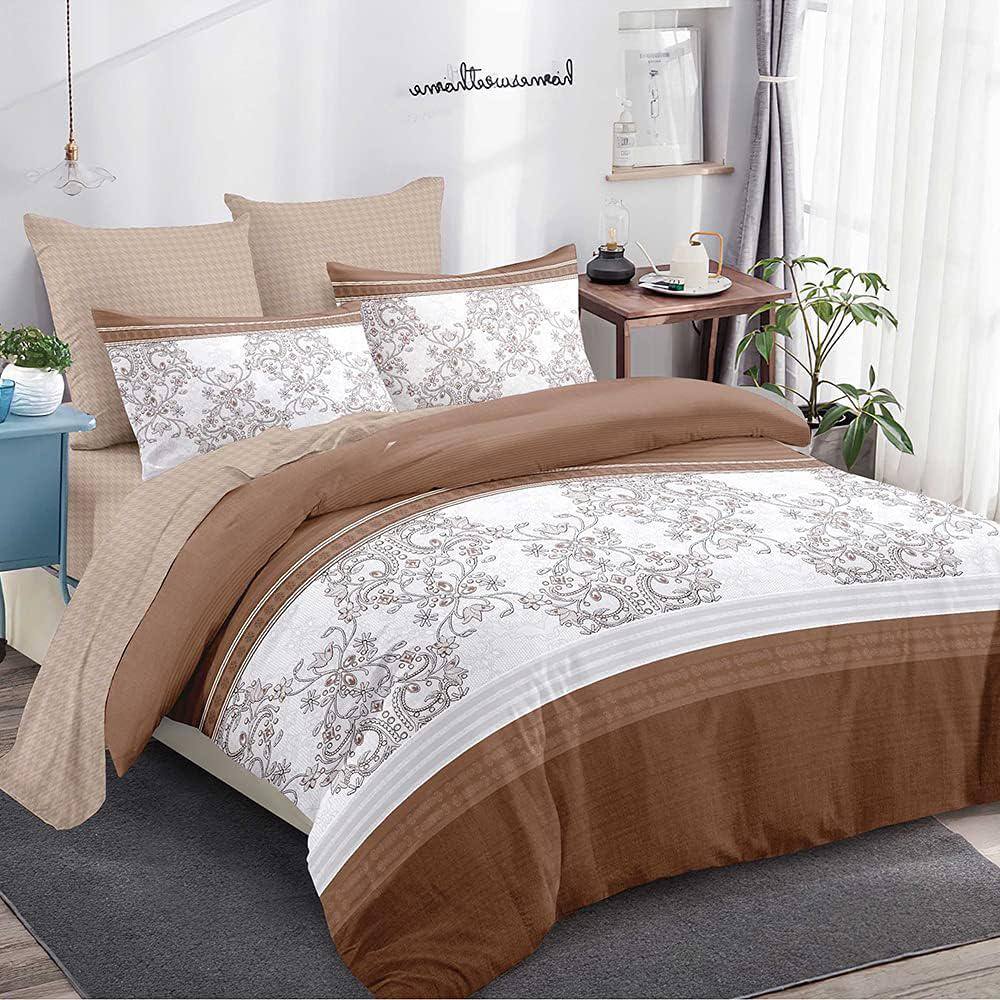 Shatex 3-Piece Blue All Season Bedding King Size Comforter Set, Ultra ...