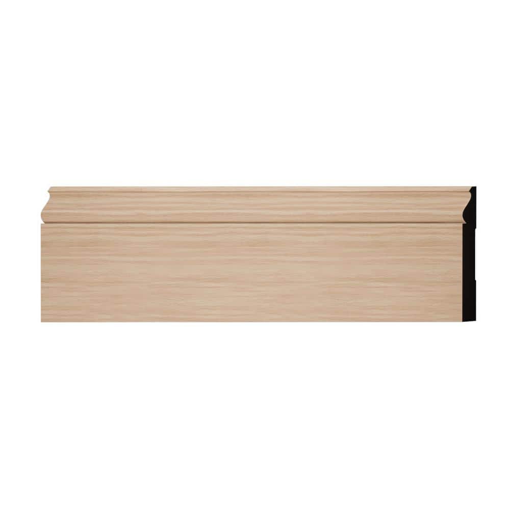 Ekena Millwork WM163E 0.56 in. D x 5.25 in. W x 6 in. L Wood (Red Oak ...