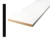 Alexandria Moulding 192 in. x 1/2 in. x 5 in. Craftsman Primed MDF ...