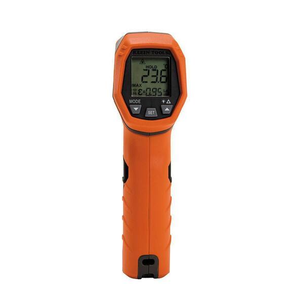 Klein Tools Infrared Temperature Gun, Dual Laser 12:1 IR Thermometer ...