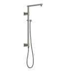 Delta Emerge 26 in. Angular Modern Column Shower Bar in Stainless 58420-SS