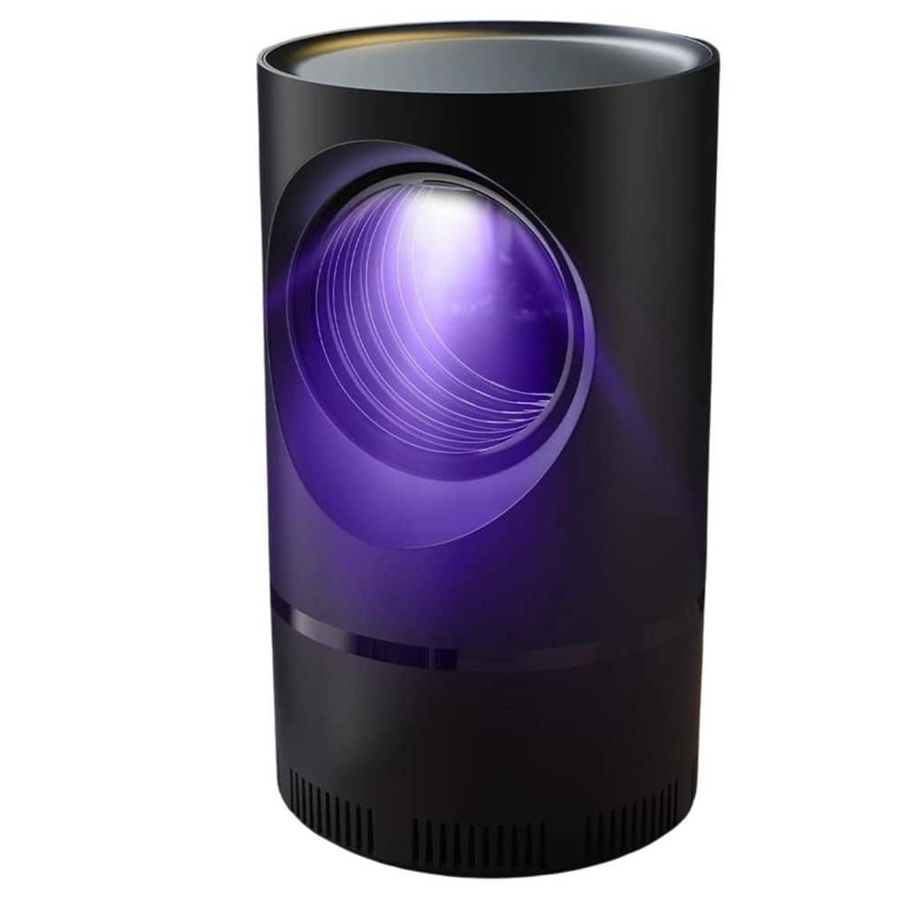 Misopily Black Indoor Electric Insect Trap, Safe USB Fly Killer ...