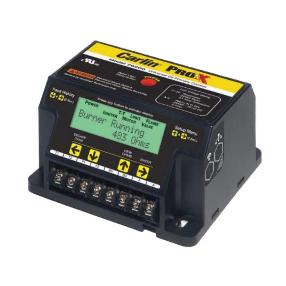 CARLIN Universal Diagnostic Oil Primary Control with Digital Display ...