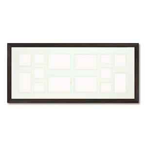PTM Images 14-Opening Holds Multiple Photos Matted Brown Photo Collage ...