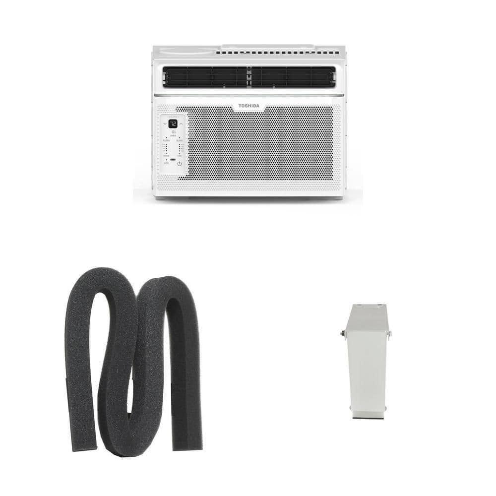 6,000 BTU 115-Volt AC with Remote, 1-1/4 in. Weatherseal, and Heavy ...