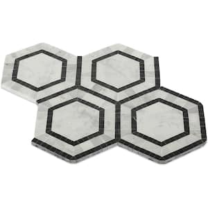 Ivy Hill Tile Zeta Asian Statuary 10-3/4 in. x 12-1/4 in. x 10 mm ...