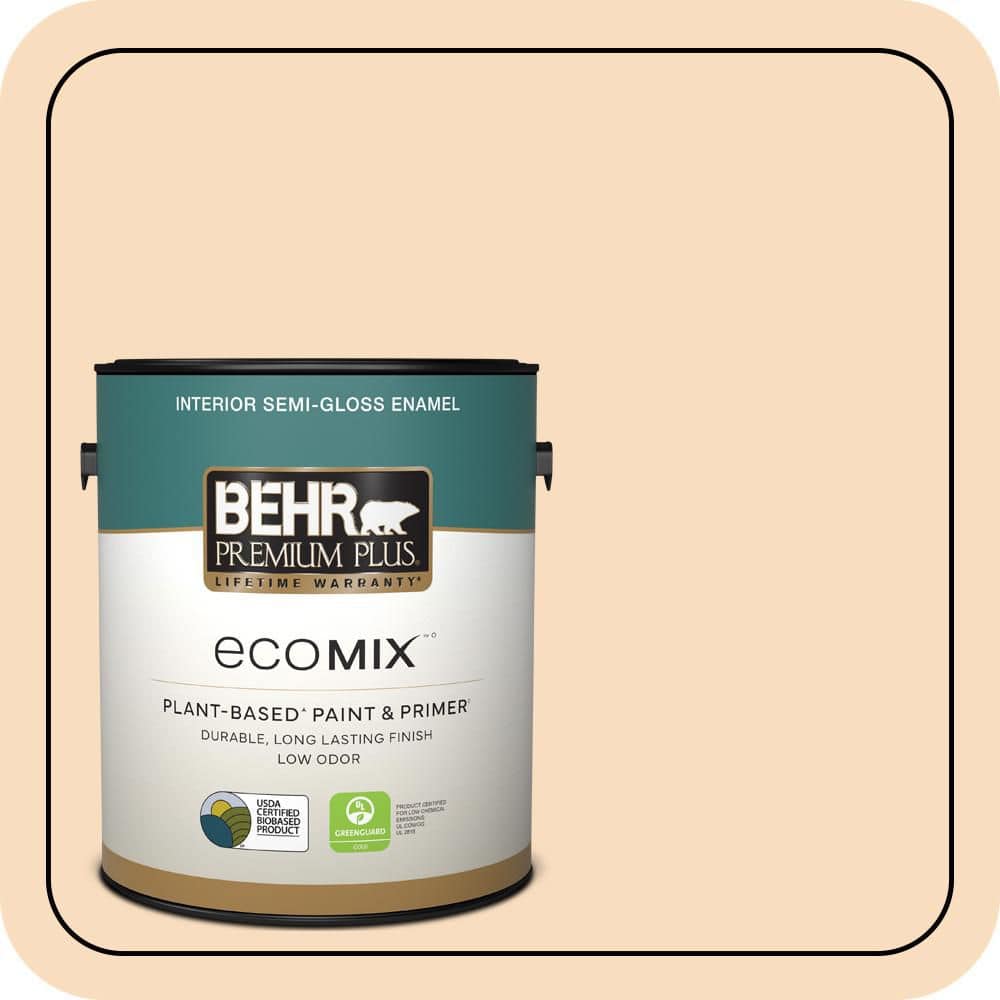 Reviews for BEHR PREMIUM PLUS 1 gal. #M240-2 Pinch of Pearl Semi-Gloss ...