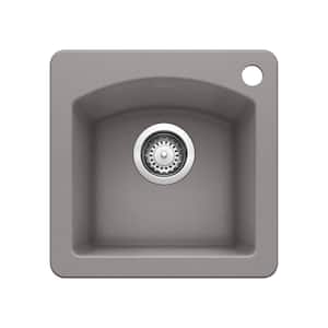 Blanco DIAMOND Undermount Granite Composite 32 in. 60/40 Double Bowl ...