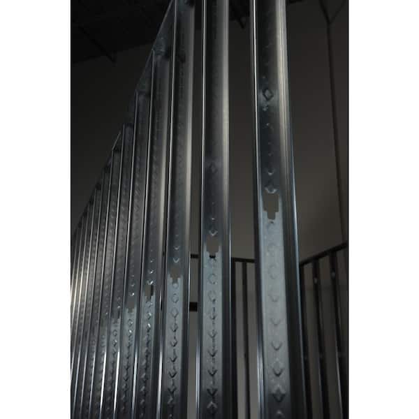 ClarkDietrich ProTRAK 25 3-5/8 in. X 10 ft. 25-Gauge EQ Galvanized ...
