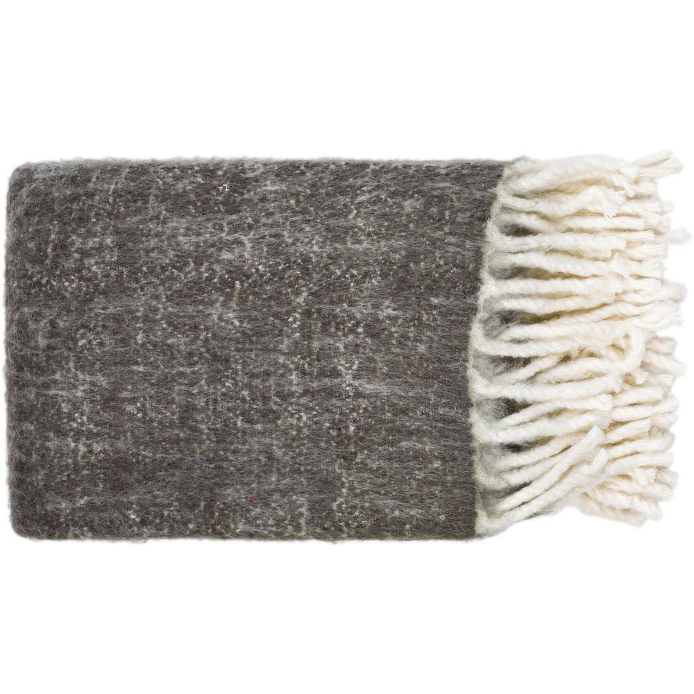 Artistic Weavers Paola Charcoal Throw Blanket S00161046876 - The Home Depot