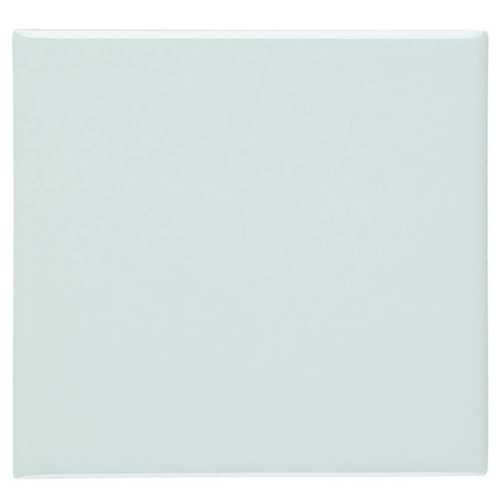Daltile Restore Cool Mint 4-1/4 in. x 4-1/4 in. Glazed Ceramic Sample ...