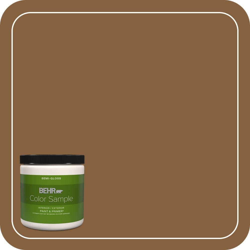 BEHR PREMIUM PLUS 8 oz. #PPU4-18 Spice Bazaar Semi-Gloss Interior ...