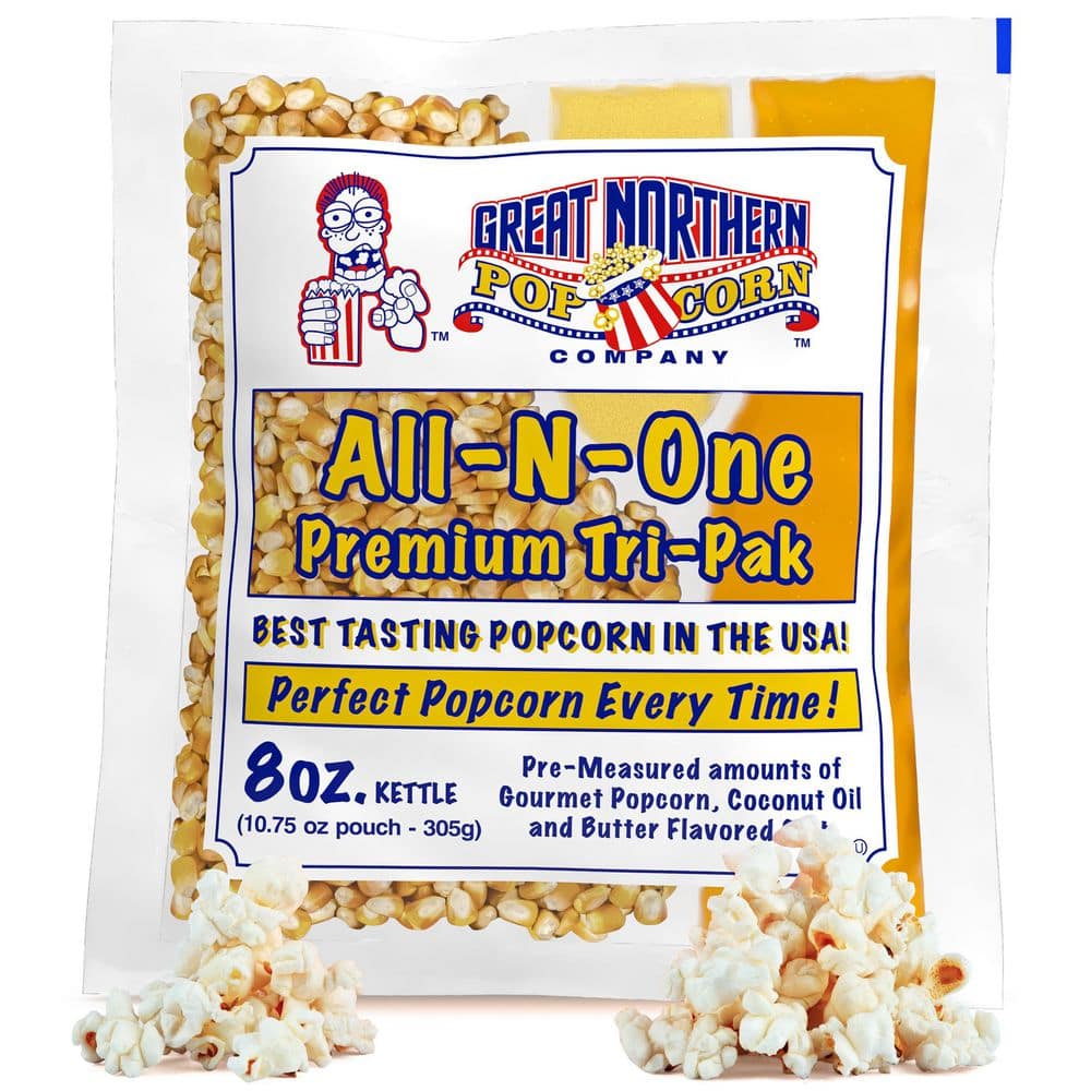 GREAT NORTHERN 8 oz. All-in-One Premium Popcorn (40-Pack) HWD630180 ...