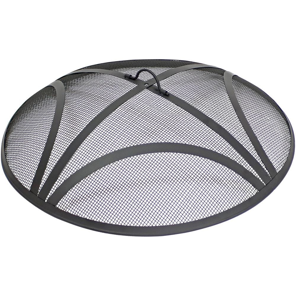 Sunnydaze 30-Inch Steel Mesh Fire Pit Screen NB-890 - The Home Depot