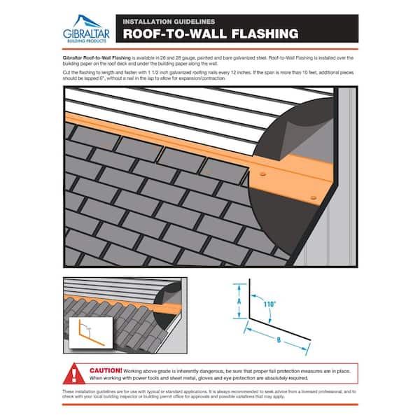Metal Roof To Wall Flashing Details
